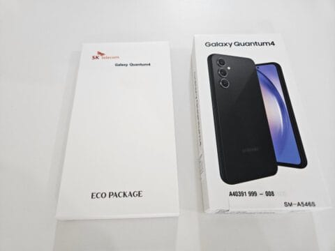 갤럭시 퀀텀4 개봉기, A54 SM-A546S 그라파이트: 언박싱과 스펙 소개