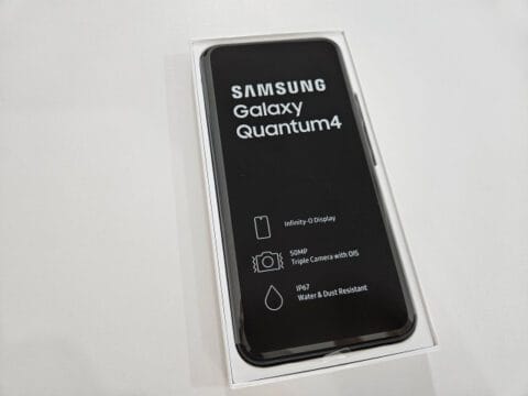 갤럭시 퀀텀4 개봉기, A54 SM-A546S 그라파이트: 언박싱과 스펙 소개